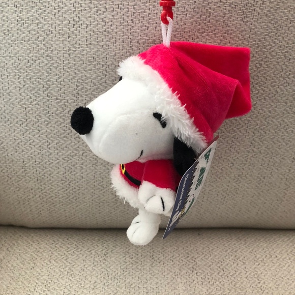Peanuts | Toys | Nwt Adorable Snoopy Santa Claus Christmas Clip Charm ...